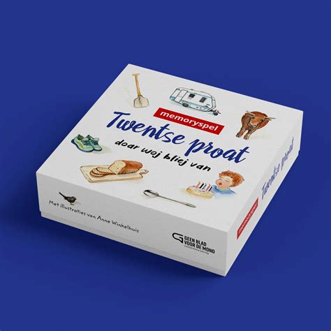 Memoryspel Twentse Proat Geen Blad Voor De Mond Bv