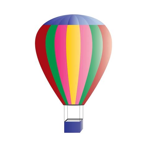 Premium Vector Hot Air Balloon Icon For Graphic And Web Design