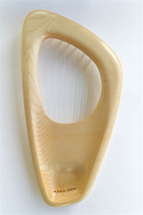 7 String Pentatonic Lyre Harp Personalized Musical Instrument T