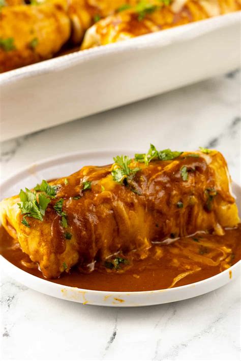 Ground Beef Wet Burrito