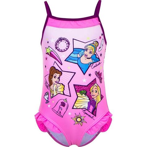 Disney Princess Badeanzug Disney Prinzessinnen Badeanzug Für Mädchen Gr