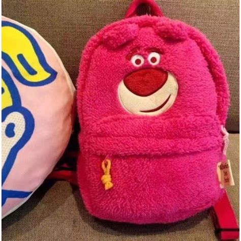 Jual BOO Tas Ransel Disney Plushie Karakter Lotso Monster Mini Inc Pooh