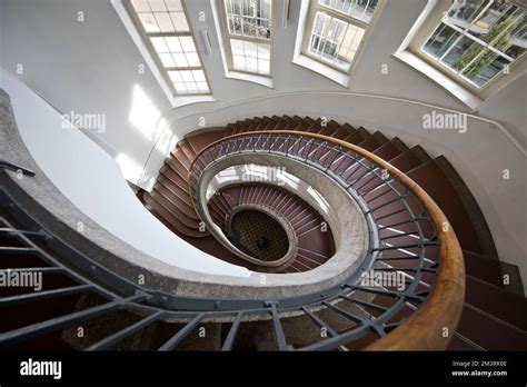 Free Swinging Art Nouveau Staircase Bauhaus University Weimar Unesco