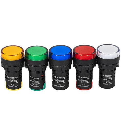 22mm Ad16 22ds LED Light Indicator Lamp Screw Terminals AD16 22DS Ad16 22ds Indicator Lamp