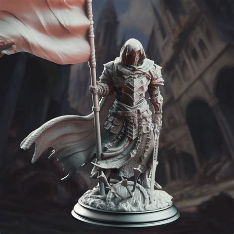 3d Printable Banner Knight Florian The Fallen By Dm Stash