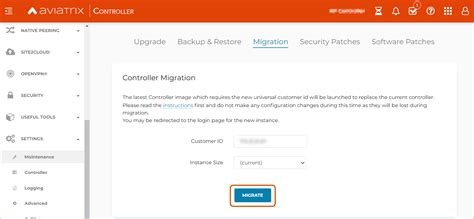 Migrating Your Aviatrix Controller Documentation