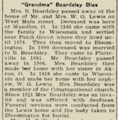 Mary Ann Garside Beardsley 1835 1918 Find A Grave Memorial