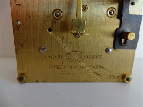 Original German Frabrik Sss Marke Clockwork For A Schmid Clock Adcp