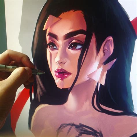 Complete Guide From Shapes To Portrait In Procreate With Bo Feng Lin