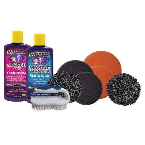 Wizards Buffing Kits DA Mini Polisher Scratch And Swirl Remover Tool