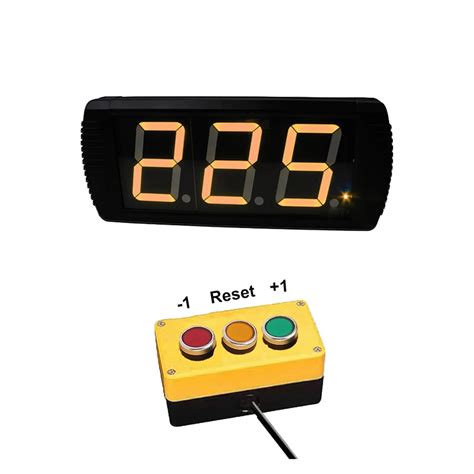 Momo Ir Remote Control Led Days Countdown Timer Max Days Red