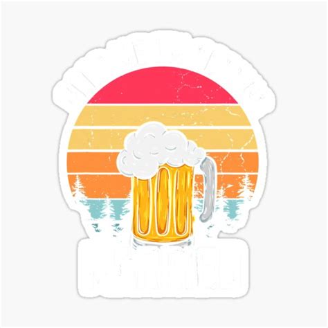 Beer Me Im Getting Married Groom Bride Bachelor Party Sticker For
