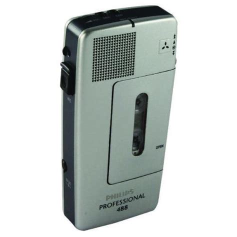 Philips Silver Pocket Memo Voice Activated Mini Ph90641 Dictation