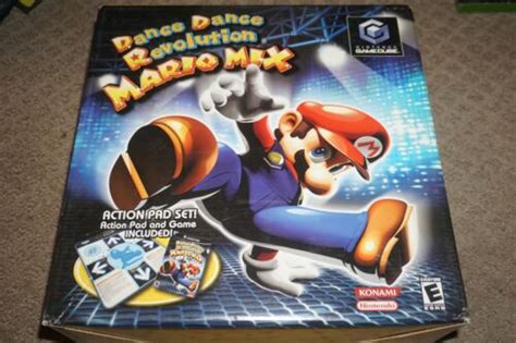 Dance Dance Revolution Mario Mix Ddr Bundle Nintendo Gamecube New