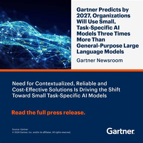 Gartner Predicts By 2027 Organizations Will Use Small Task Specific Ai… Jeff Da Silva