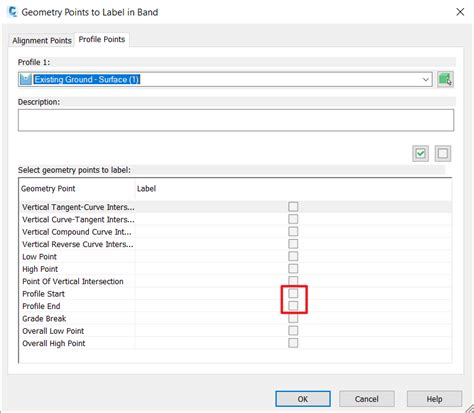 missing profile view band labels autodesk community