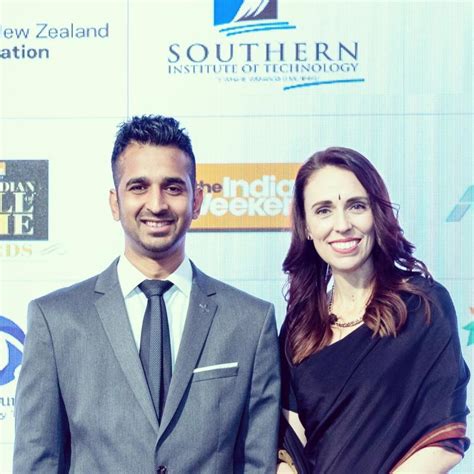 Shafique Ahmed On Linkedin With Prime Minister Jacinda Ardern