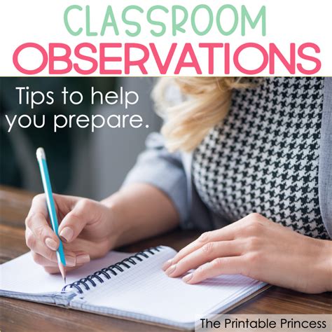 Classroom Observations 10 Tips For New Teachers