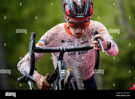 Dutch Ryan Kamp Pictured In Action During The Men Elite Race At The European Championships