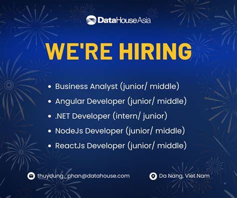 Hiring Danang Softwareengineer Dung Phan Thùy