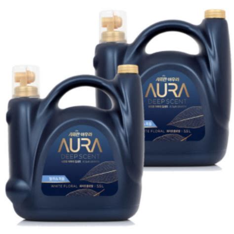샤프란 아우라 딥센트 화이트플로럴 55l 2개 에누리 가격비교