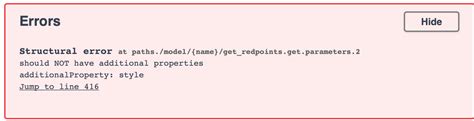 Validation Error None Is Not Of Type Array Issue 1011 Spec