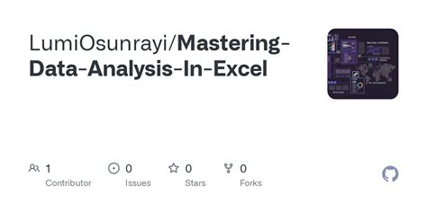 Github Lumiosunrayimastering Data Analysis In Excel