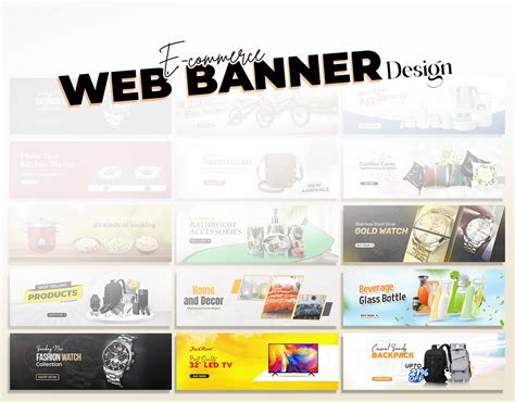 E Commerce Website Ads Website Slider Banner Design Behance