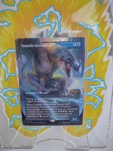 Volatile Stormdrake Borderless Foil Nm Mt [modern Horizons 3 Mtg] Ebay