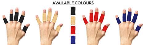 Buy Dyna Finger Sleeves 10 Pieces Finger And Knuckle Protector Cricket Volleyball Tennis