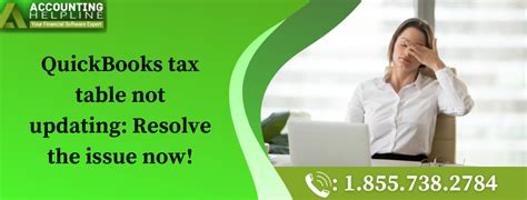Quickbooks Tax Table Not Updating Resolve The Issue Now By Mark