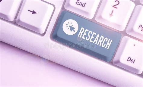 Conceptual Hand Writing Showing Research Business Photo Text Systematic Investigation Into And