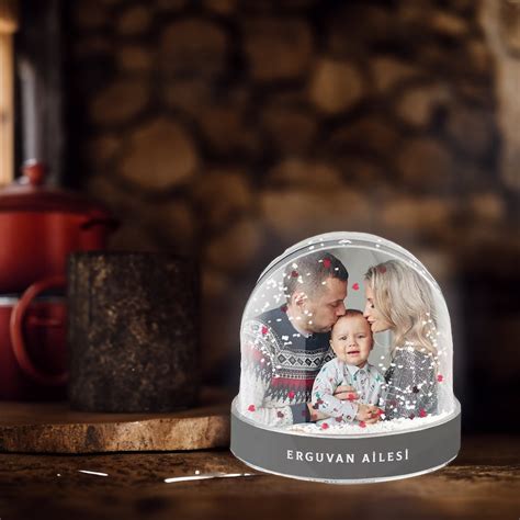 Custom Snow Globe Personalized Snow Globe Put On Your Photo And Text