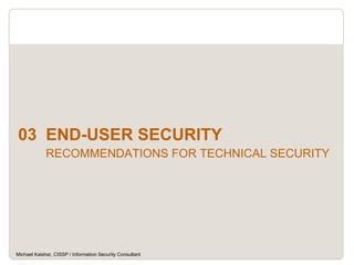 Layered Approach Information Security Recommendations Ppt