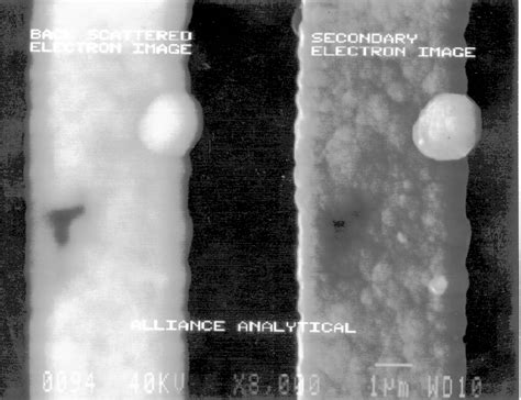 Backscatter Imaging Semitracks