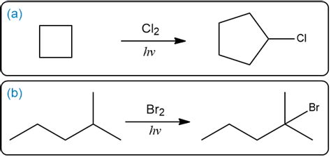 Propose a free-radical halogenation reaction to synthesize each o... | Channels for Pearson+