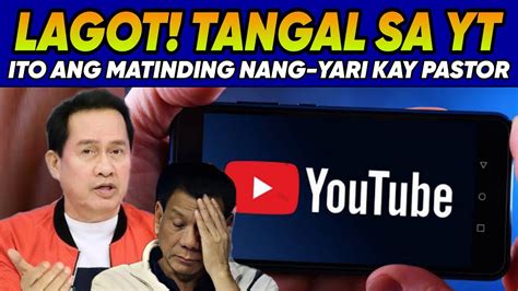 KAPAPASOK LANG GRABE TO MATINDI ANG NANG YARI Kay PASTOR QUIBULOY