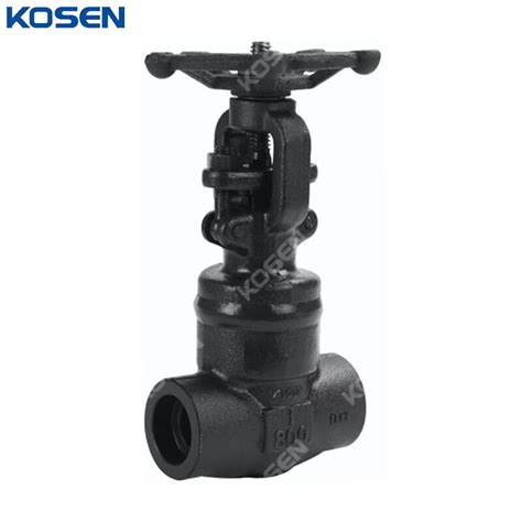 Bellows Sealed Gate Valve Api 602 A105n 1 2 In Cl800 Sw Kosen