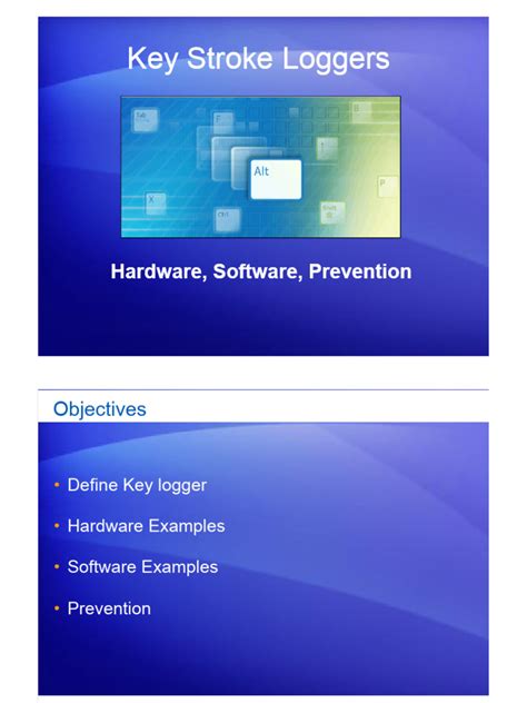 Keyloggers Pdf Spyware Security