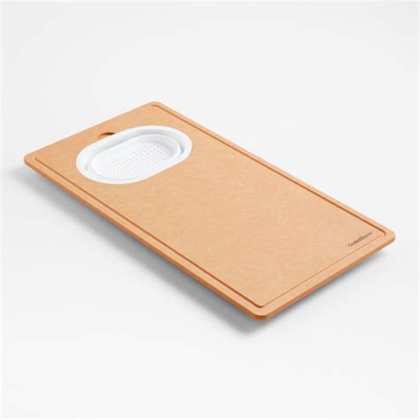 Crate Barrel Over The Sink Colander And Cutting Board Reviews