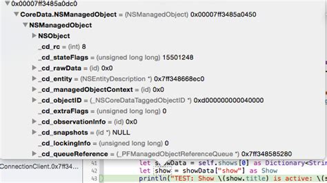 Ios Swift Core Data Error Accessing Fetched Entity With