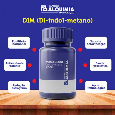 Dim Di Indol Metano 100mg 90 Cápsulas Alquimia