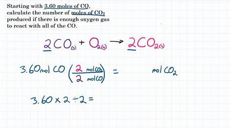 Moles To Moles Stoichiometry Practice