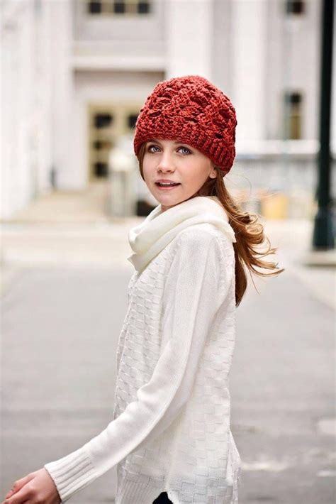 Rust Hat Rust Beanie Hat Burnt Orange Hat Winter Hat Beanie Etsy
