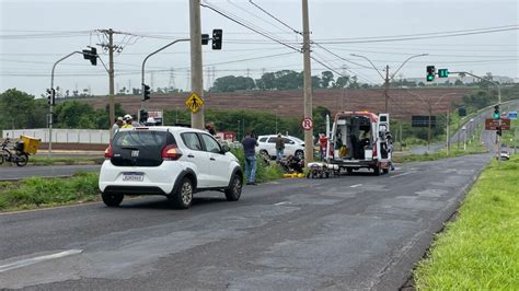 Motociclista vítima de grave acidente morre em hospital de Araraquara ACidade ON Araraquara