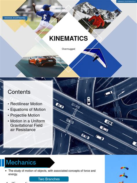 [h2 Phy] Chapter 2 Kinematics Pdf Acceleration Velocity