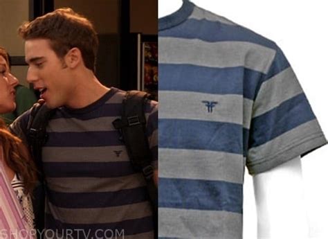 90210 Season 1 Episode 13 Ethans Striped Tee Shop Your Tv