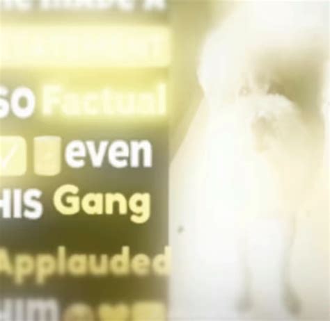 He Made A Statement So Factual Even His Gang Applauded Him Know Your Meme