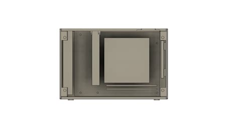 Compact Matx 53l Pc Case With Gpu By Jp1011 Download Free Stl Model