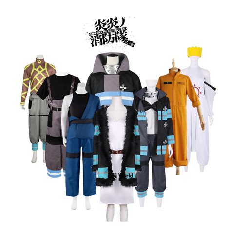 Jual Cosplay Fire Force Enen No Shoubotai Enn Enn No Shoubotai Shinra Kusakabe Shopee Indonesia